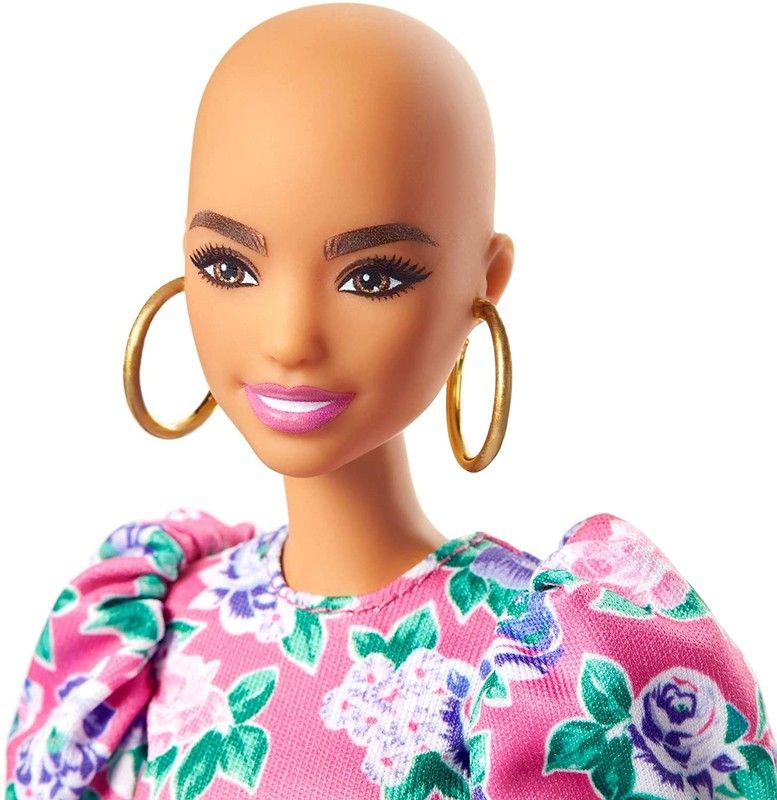 Poupée Barbie Fashionista Alopecica Mattel GYB03 — Dondino