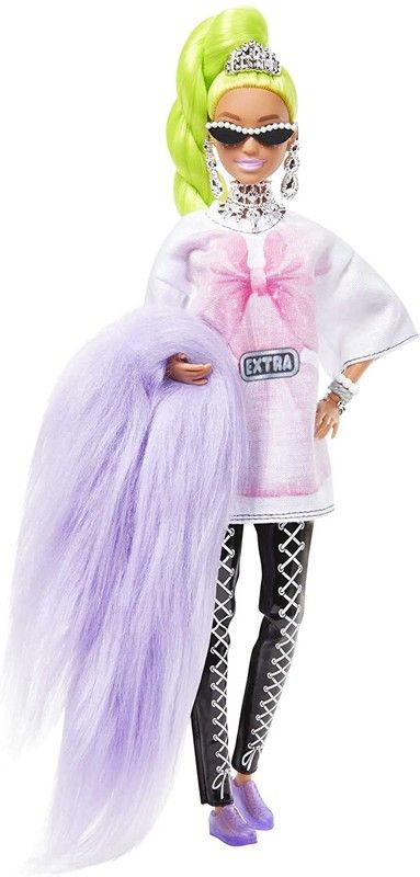 Barbie Extra - Pelo Verde Neón — DonDino juguetes