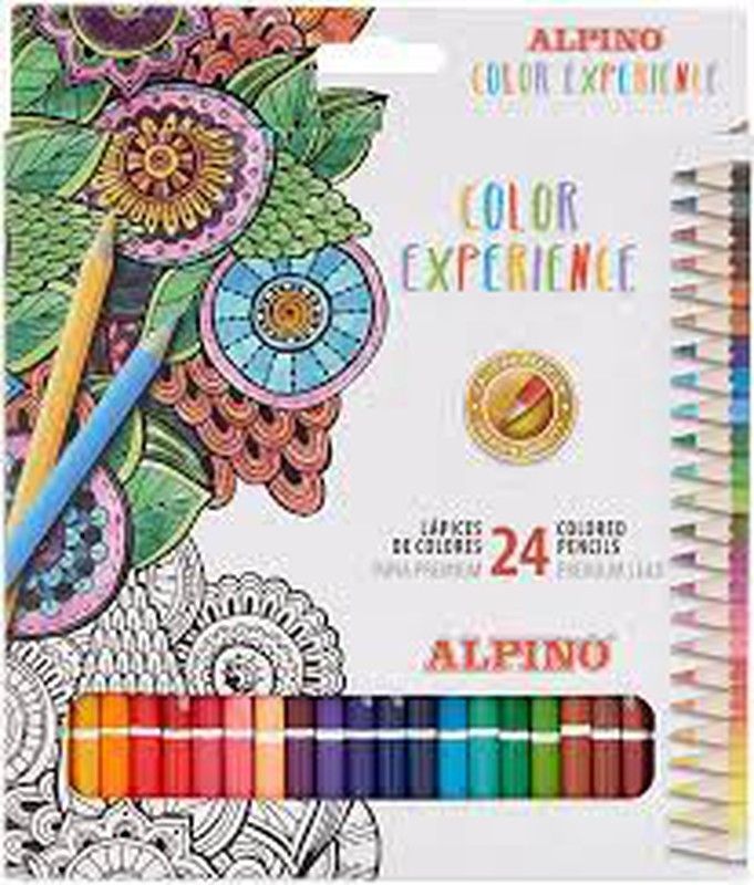 Estuche 24 Lapices Alpino Color Experience — DonDino juguetes