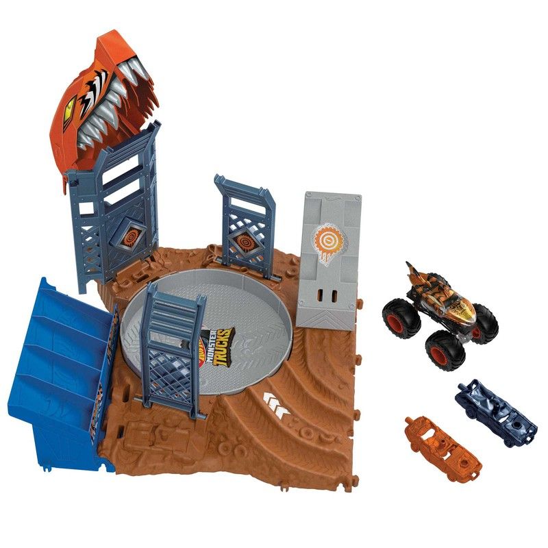 Hot Wheels Monster Trucks Arena World — DonDino juguetes