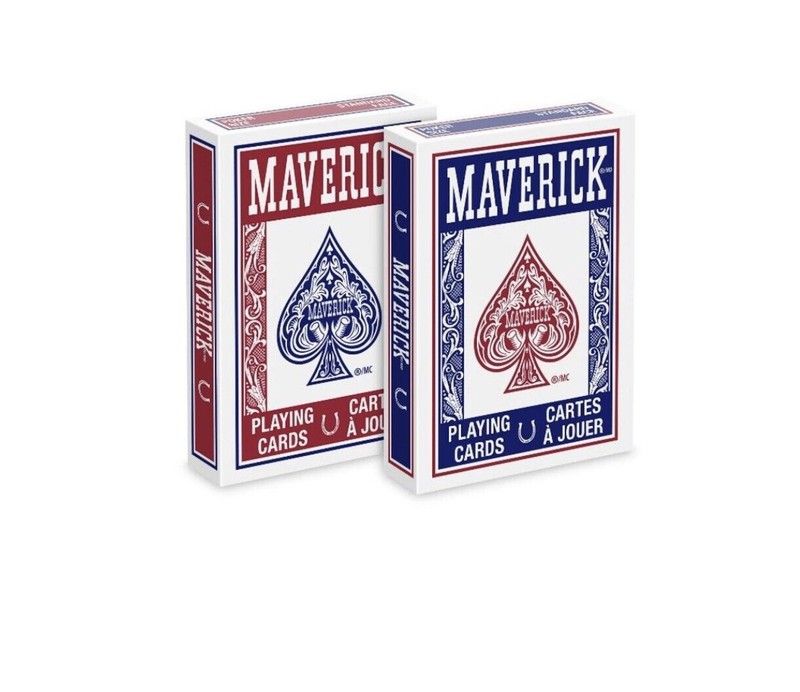 Naipe Poker Maverick E/Carton — DonDino juguetes