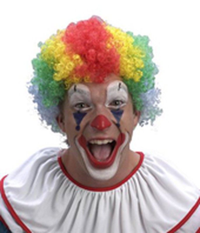 Peluca payaso multicolor — DonDino juguetes