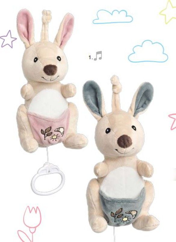 Peluche Baby Canguro Musical 15Cm — DonDino juguetes