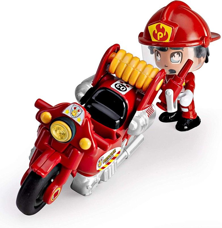 Pinypon Action Motorcycle Firefighter — Dondino