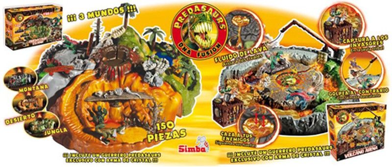 Predasaurs battle of the tribe — Dondino