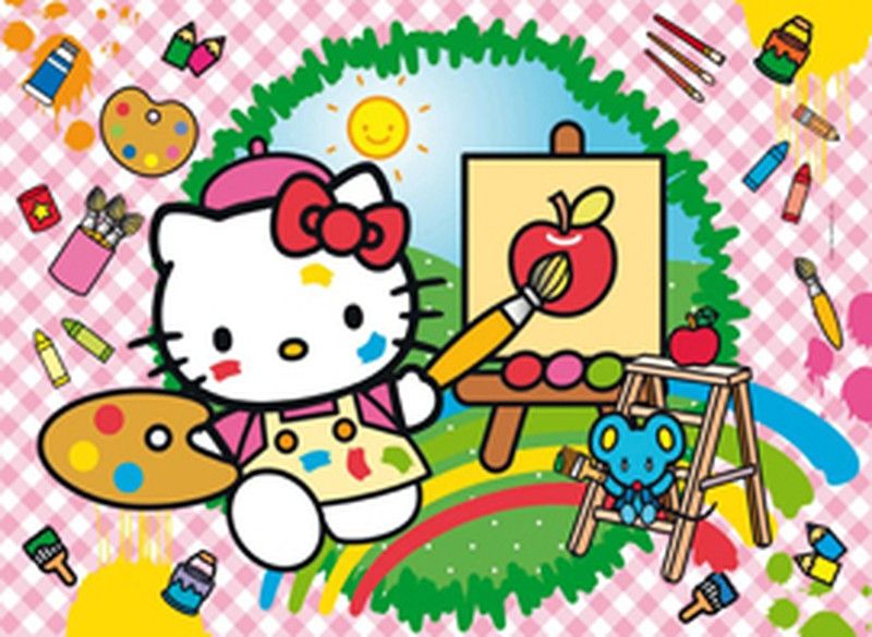 Puzle 104 3d hello kitty — DonDino juguetes