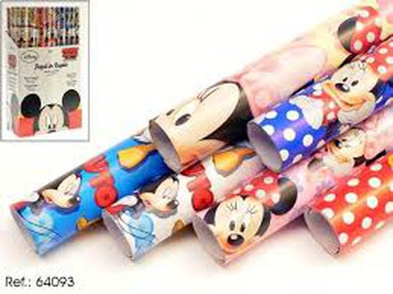 Rollo 200x70 papel reg.disney — DonDino juguetes