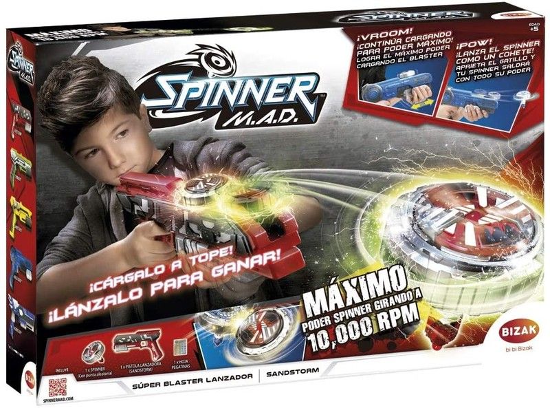 Spinner MAD Single Shot Blaster Surtido — DonDino juguetes