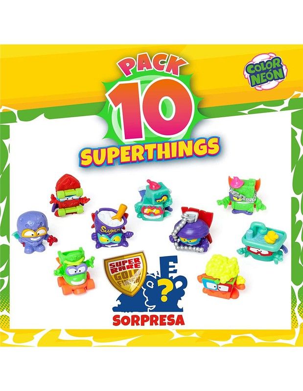 Superthings Neon Power-Pack 10 Superthings — DonDino juguetes